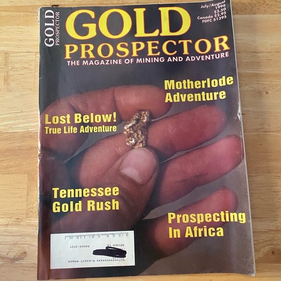 Vintage | Office | Gold Prospector Vintage 996 Magazine | Poshmark
